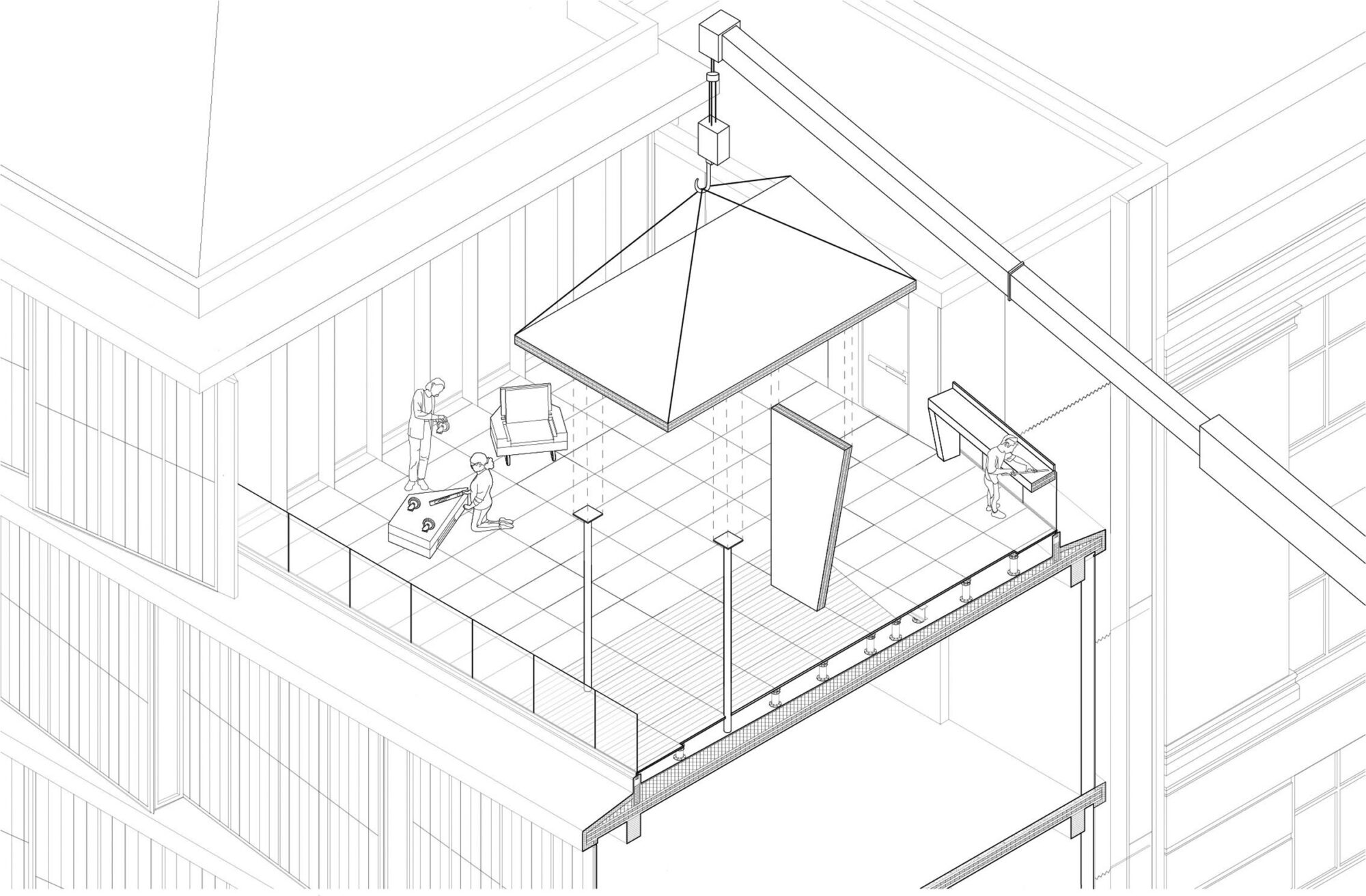 Above Architecture Hall – FACT